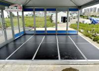 China UV Resistance Cafe Shop Aluminum  2.5m 5X5M Gazebo Canopy Tent for sale