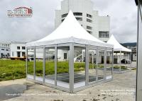 China UV Resistance Cafe Shop Aluminum  2.5m 5X5M Gazebo Canopy Tent for sale