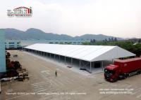 China Wind Resistant Clear Span 25x100m Temporary Warehouse Tent for sale