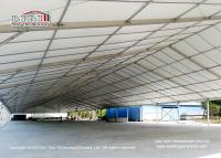China Wind Resistant Clear Span 25x100m Temporary Warehouse Tent for sale