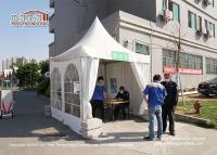 China White PVC Sidewall High Security 8x8m Pagoda Outdoor Event Tents for sale