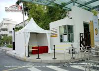 China White PVC Sidewall High Security 8x8m Pagoda Outdoor Event Tents for sale