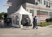 China White PVC Sidewall High Security 8x8m Pagoda Outdoor Event Tents for sale