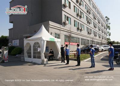 China White PVC Sidewall High Security 8x8m Pagoda Outdoor Event Tents for sale