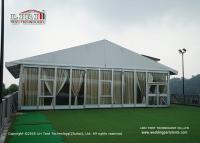 China Waterproof Clear Pvc And Glass Sidewalls Sports Event Tent for sale