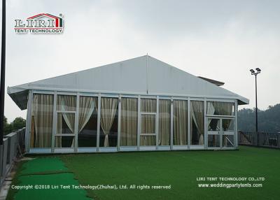 China Waterproof Clear Pvc And Glass Sidewalls Sports Event Tent for sale
