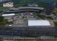 China White PVC Roof Cover ABS Sidewall 50x115m Outdoor Exhibition Tents for sale