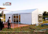 China Clean Span Outdoor Event Party Wedding Marquee Tent With Glass Door for sale