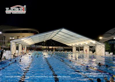 China Self Cleaning Movable 40m Outdoor Swimming Pool Tent for sale