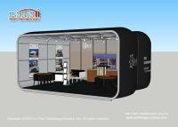 China 2.5m Modular Portable Shell Glamping Man Cave Hotel Tents for sale
