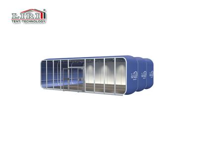 China Waterproof 6m Aluminum PVC Movable Hotel Tent For Resorts for sale