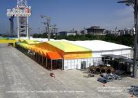 China 100km/h 20x50m Outdoor Event Marquee Tent For Trade Fair for sale