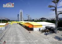 China Heavy Duty 60m Aluminum Marquee Tent With ABS Hard Wall for sale