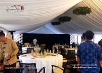 China 850g/㎡ Transparent  Pvc 4m Outdoor Party Tents For 200 People for sale