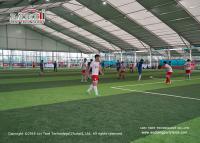 China Customized PVC Sidewalls Aluminium Tents For Football Court for sale