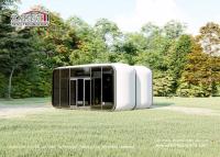 China Black White 8M Glamping House Multi Room Canopy Tent for sale