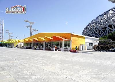China 900g/M² Clear Span 25m Outdoor Exhibition Tents for sale