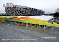 China 900g/M² Clear Span 25m Outdoor Exhibition Tents for sale