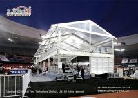 China Liri Clear Aluminum Frame 15m Double Decker Tents For Sports Events for sale