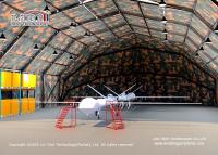 China Grassland 40mx60m Fire Resistant Aircraft Hangar Tent for sale