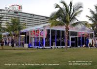 China Glass Walls Clear Aluminum Tents Marquee For 300 People for sale
