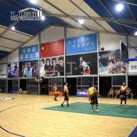 China Outdoor Sports Event Tent 40x50m With Black Roof Covers For Basketball Court for sale