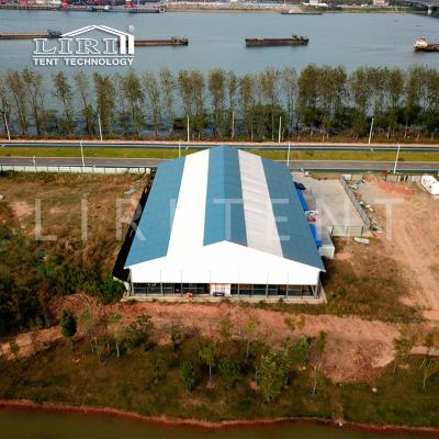 China Outdoor Sports Event Tent 40x50m With Black Roof Covers For Basketball Court for sale