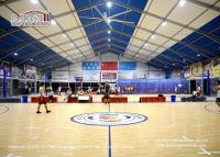 China Movable 20×50 Metre T6 Outdoor Basketball Court Tent for sale