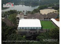 China TUV Aluminium Frame Tent With Waterproof Pvc Cover Glass Sidewalls For Events for sale