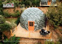 China 6m Luxury Geodesic Dome Glamping Tent For Farm Hotel for sale