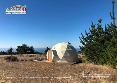 China 6m Luxury Geodesic Dome Glamping Tent For Farm Hotel for sale