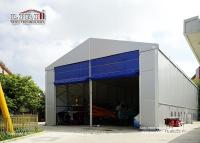 China T6 Industrial Storage Tents With Sandwich Walls Auto Rolling Gate for sale
