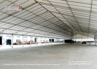 China T6 Industrial Storage Tents With Sandwich Walls Auto Rolling Gate for sale
