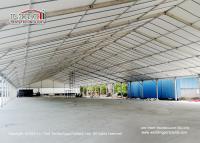 China Aluminum Clear Span Industrial Storage Tent /  Construction A Frame Snow Resistance for sale