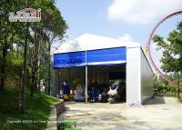China Aluminum Clear Span Industrial Storage Tent /  Construction A Frame Snow Resistance for sale