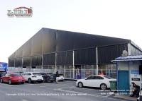 China Water Proof Modularized Sport Event Tents / Black Basketball Court Temporary Tent for sale