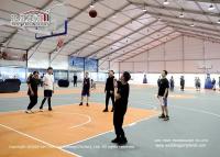 China Water Proof Modularized Sport Event Tents / Black Basketball Court Temporary Tent for sale