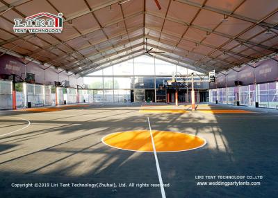 China Water Proof Modularized Sport Event Tents / Black Basketball Court Temporary Tent for sale