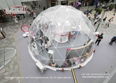 China NFPA Transparent Outdoor Dome Tent For Bookstore Event for sale