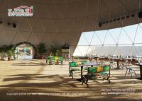 China Waterproof 60m Geodesic Dome Tents Structure For Event Show for sale
