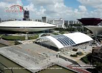 China Aluminum Alloy PVC Polygon Sport Event Tents 60M Width for sale