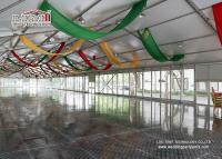 China Outdoor Waterproof Catering Party Tents with Air Conditioners and Glass Walls for sale