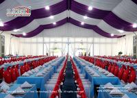 China 20×60M Outdoor Event Tents For Restaurant Banquet Rust Resistant for sale