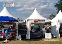 China Pvc Cover Aluminum Frame Outdoor Event Tents For 200 People for sale