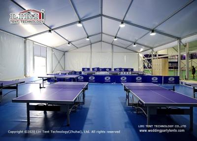 China UV Resistant Table Tennis 21m Sport Event Tents With PVC Sidewall for sale