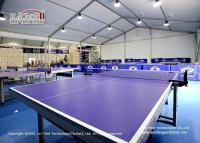 China UV Resistant Table Tennis 21m Sport Event Tents With PVC Sidewall for sale