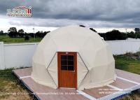 China Geodesic Dome Hotel Catering Tent PVC Coated Polyester Fabric for sale