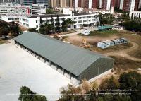 China Fire Resistant Warehouse Industrial Storage Tents With PVC Fabric Covers for sale