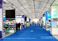 China M2 Outdoor Exhibition Tents With PVC Roof Glass Walls for sale