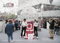 China 15m Diameter Geodesic Dome Event Tent 177m2 Product Launch Showroom for sale